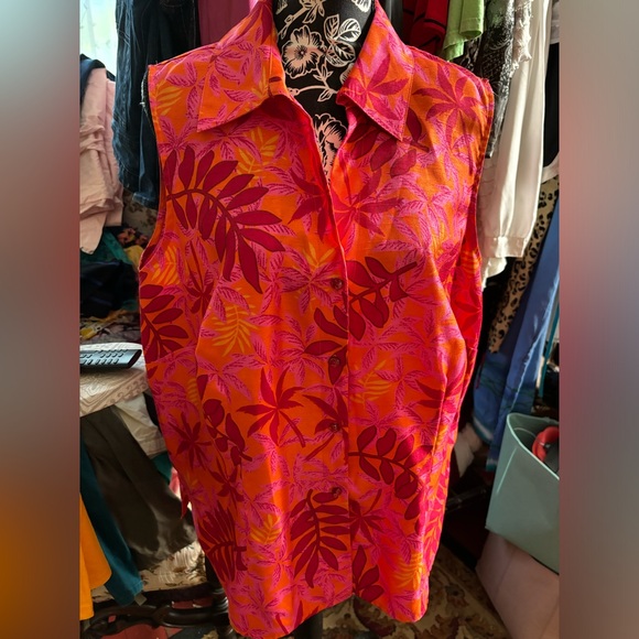 Sag Harbor | Tops | Nwot Sag Harbor Dress Blouse Size 2w 44 Bust 27 ...